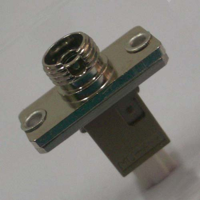 FC/UPC to MU/UPC Adapter Simplex Singlemode Rectangular Flange