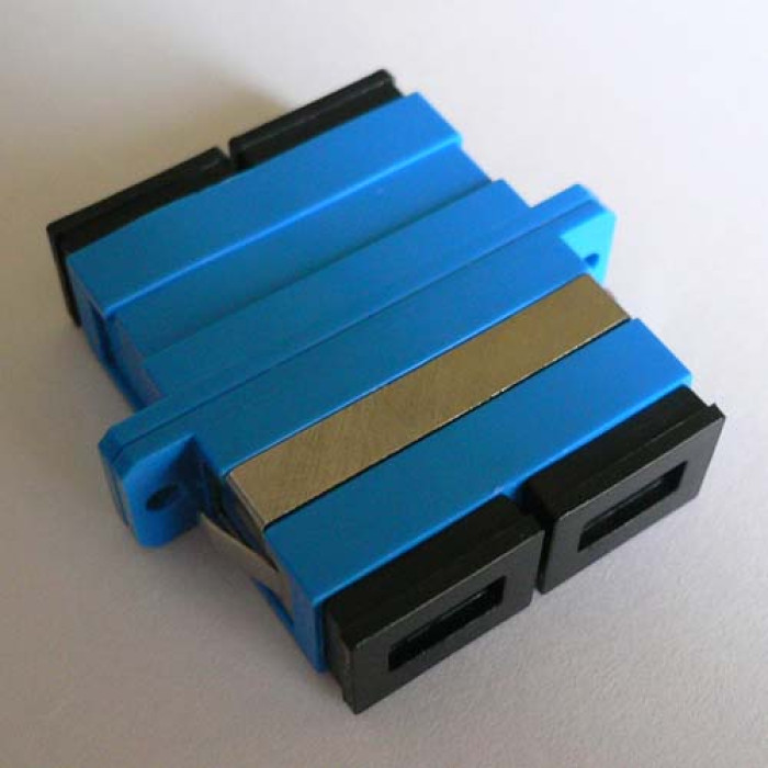 SC/UPC Female to Female Adapter Duplex Blue Singlemode