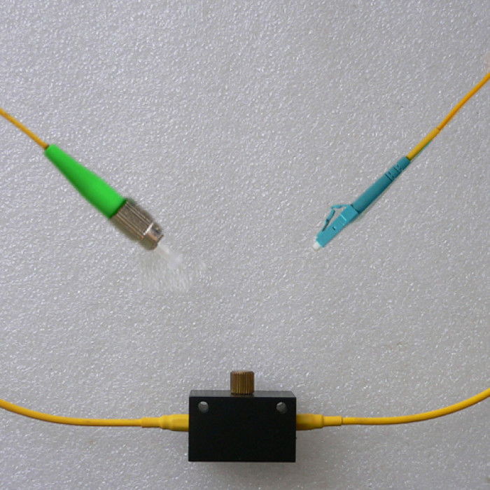 FC/APC to LC/UPC Inline Adjustable Attenuator Singlemode