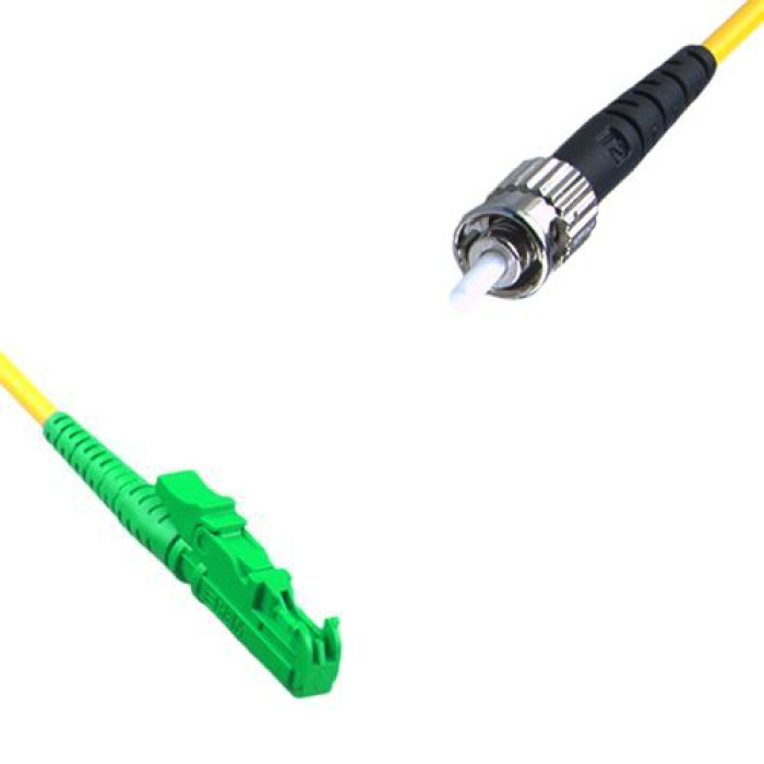 E2000/APC to ST/UPC Patch Cord OS2 9/125 Singlemode Simplex