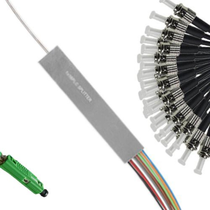 1x32 Mini-Module PLC Splitter MU/APC to ST/UPC 9/125 Singlemode