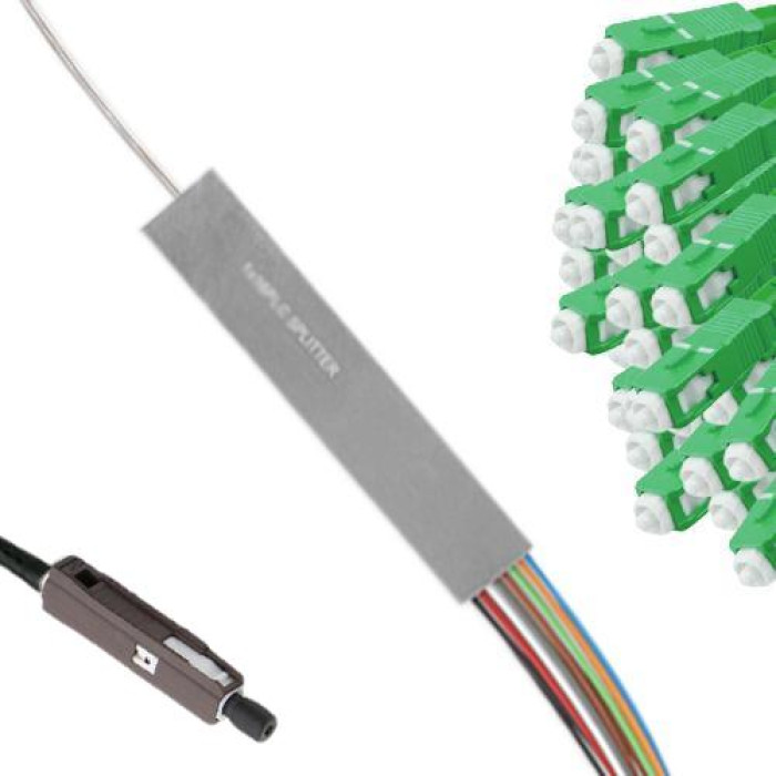 1x32 Mini-Module PLC Splitter MU/UPC to SC/APC 9/125 Singlemode