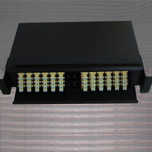 19inch 2U Rack Mount Patch Panel 48 Port 62.5/125 MM Duplex LC/UPC