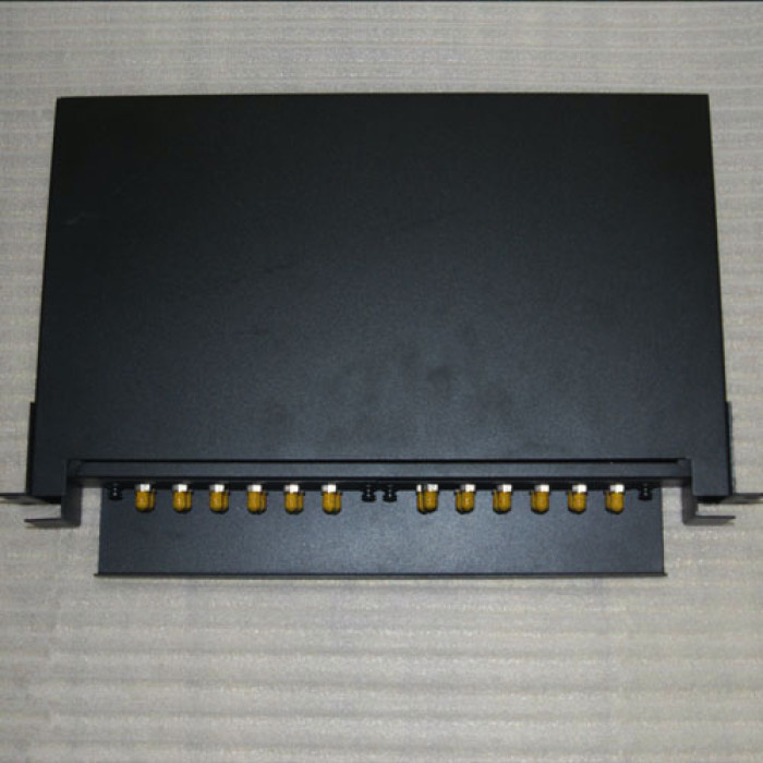 19inch 1U Rack Mount Patch Panel 24 Port 9/125 SM Simplex ST/UPC